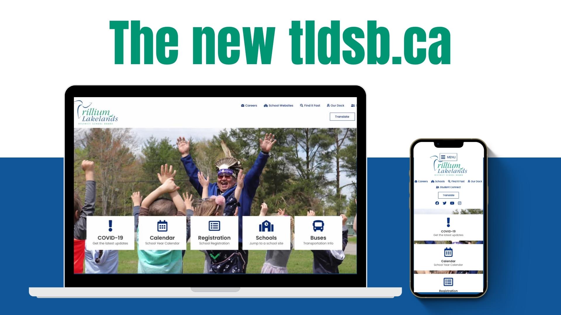 Media release: A new look for the TLDSB website - Trillium Lakelands ...