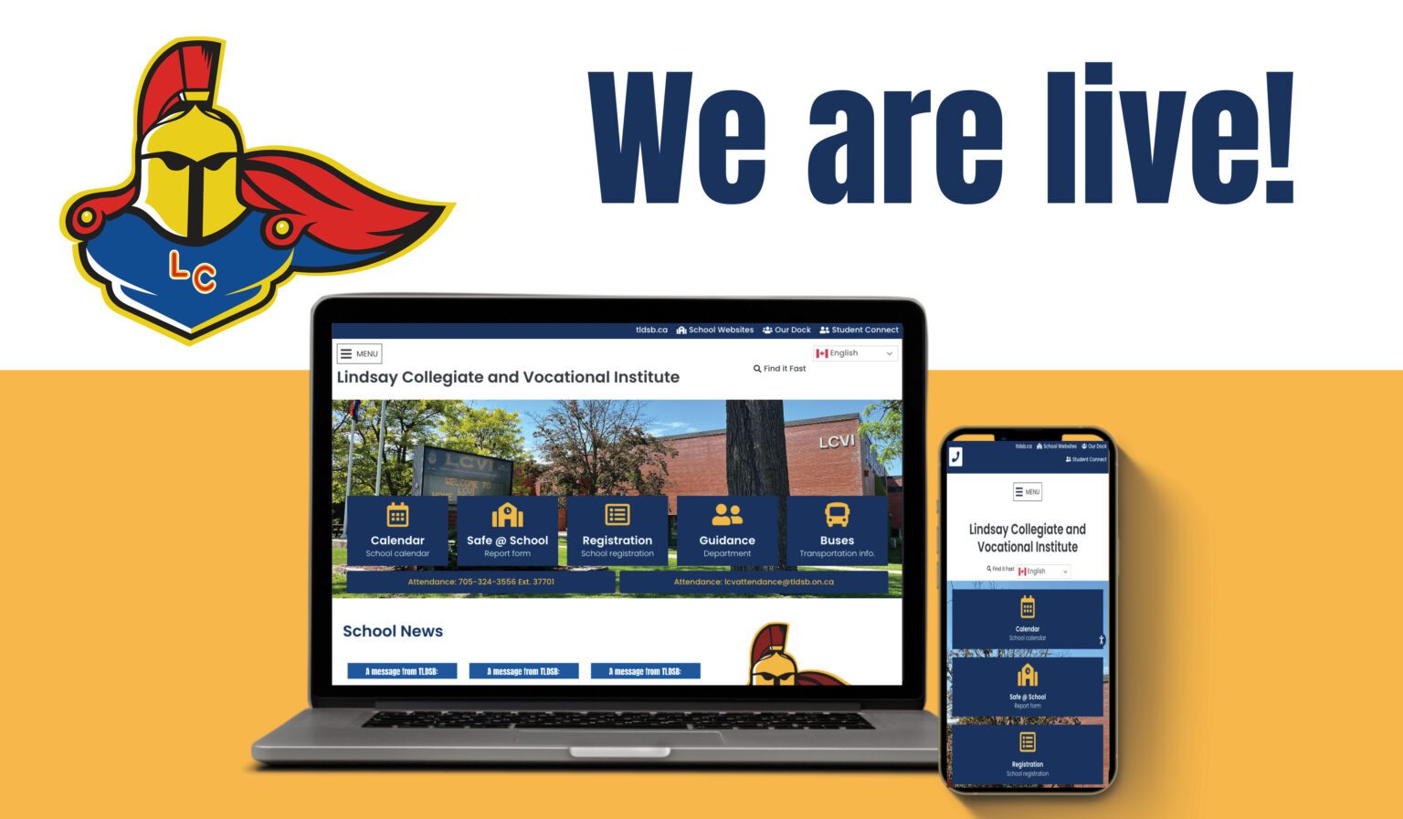 Lindsay Collegiate and Vocational Institute launches a new website ...
