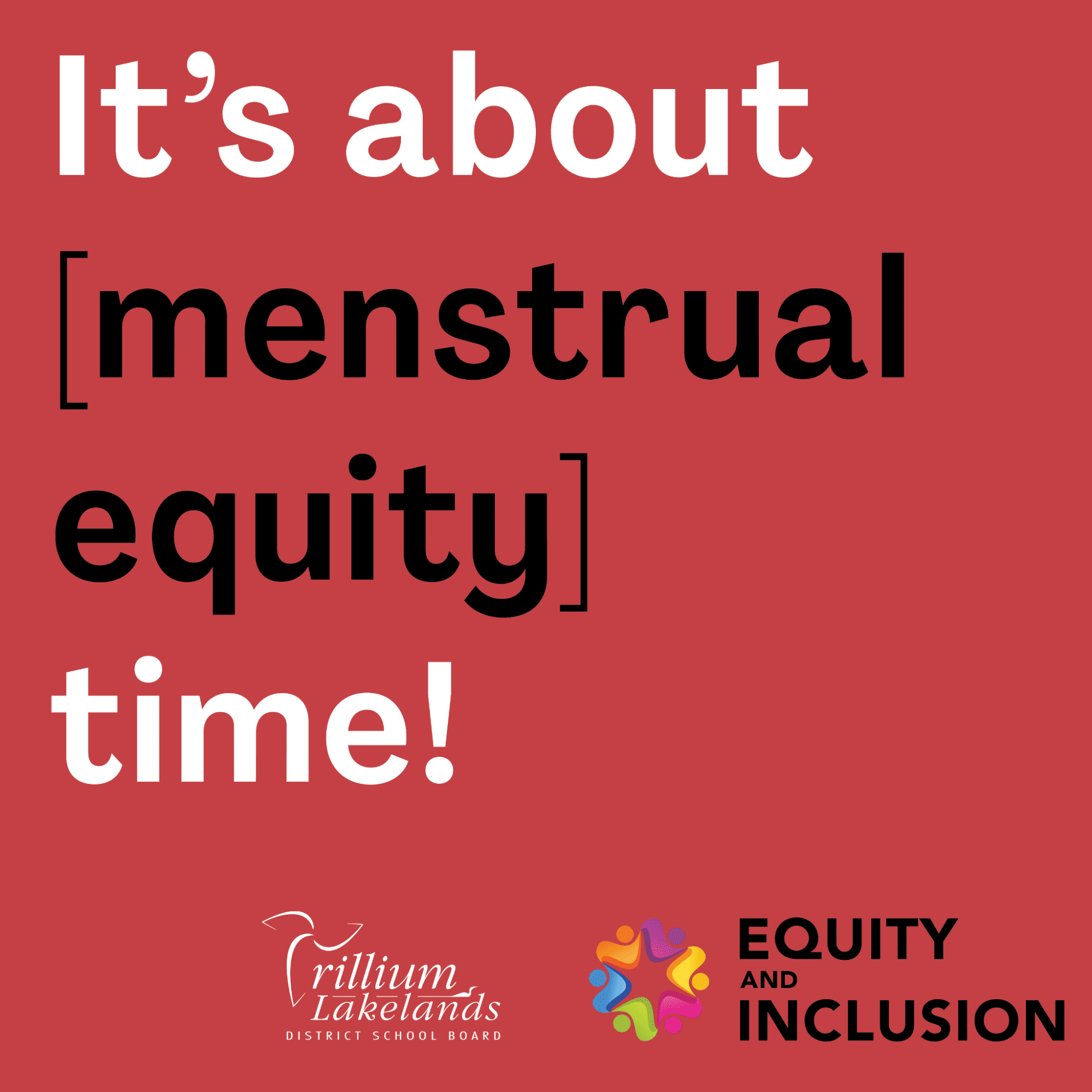 Media release: TLDSB promotes menstrual equity during the month of May ...